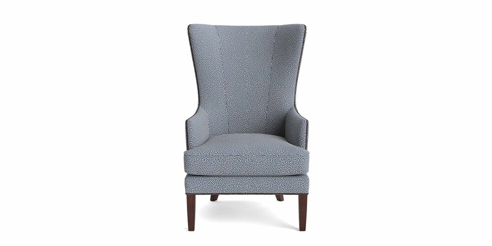Whitney Wingback Accent Chair | Bassett Furniture