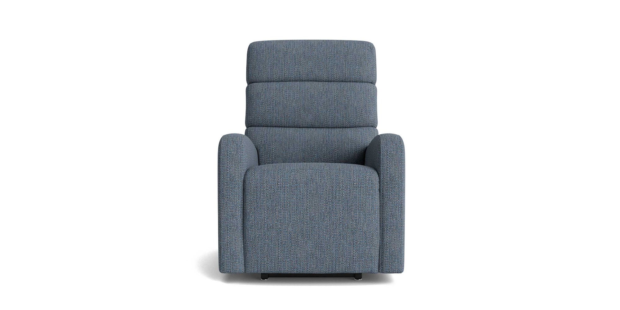 Hudson Leather Track Arm Swivel Glider Power Recliner | Bassett Furniture