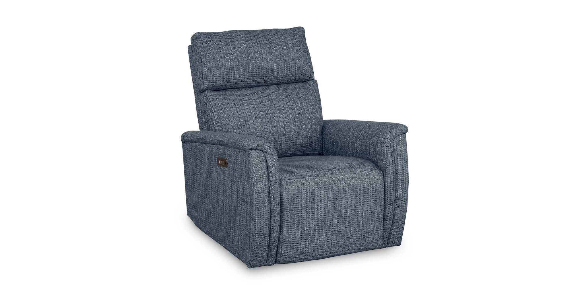 Everett Leather Armless Zero Gravity Power Recliner | Bassett Furniture