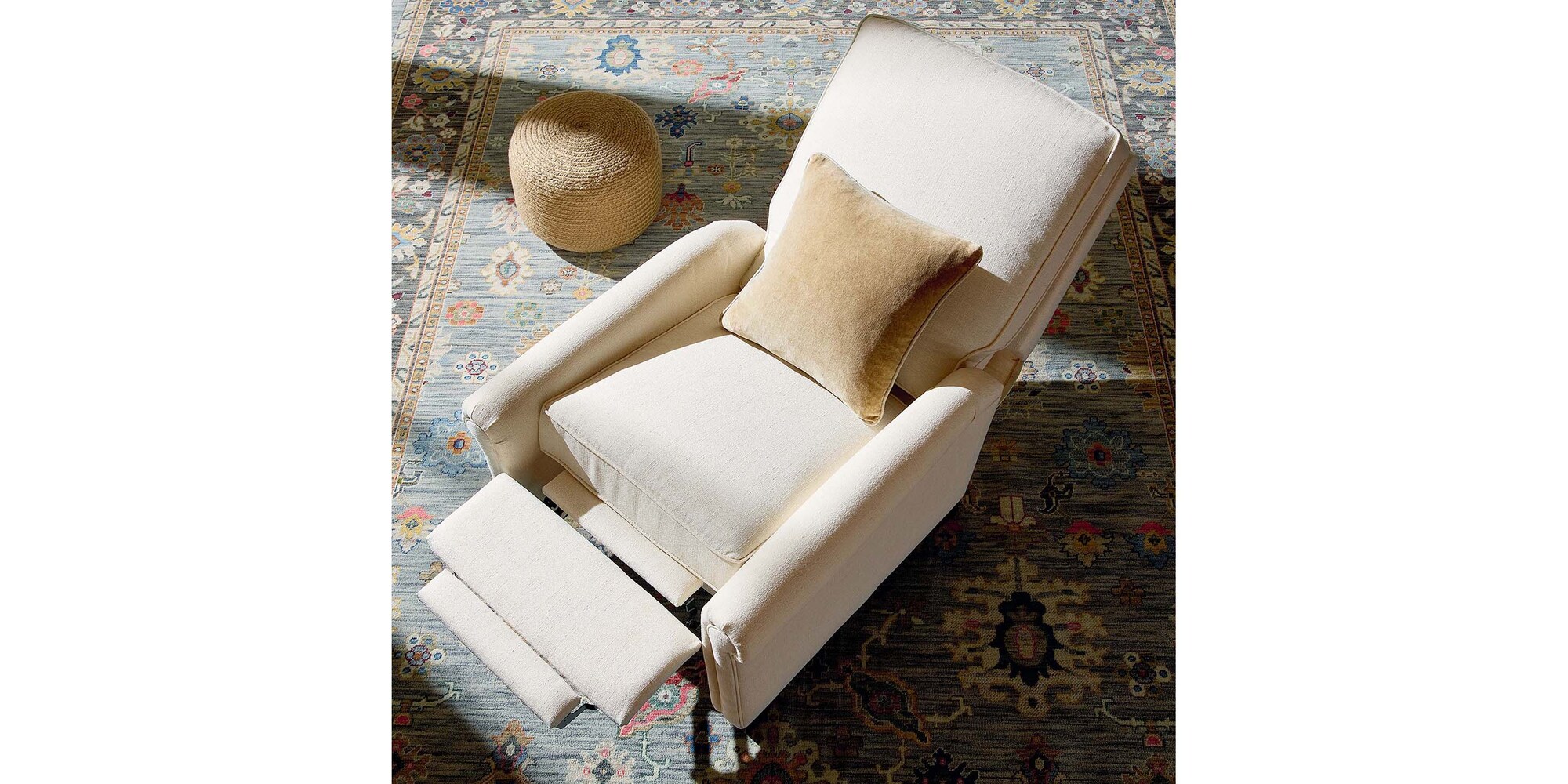 Thompson Panel Arm Accent Chair | Bassett Furniture