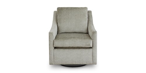 Sloan Slope Arm Swivel Glider Chair | Bassett Furniture