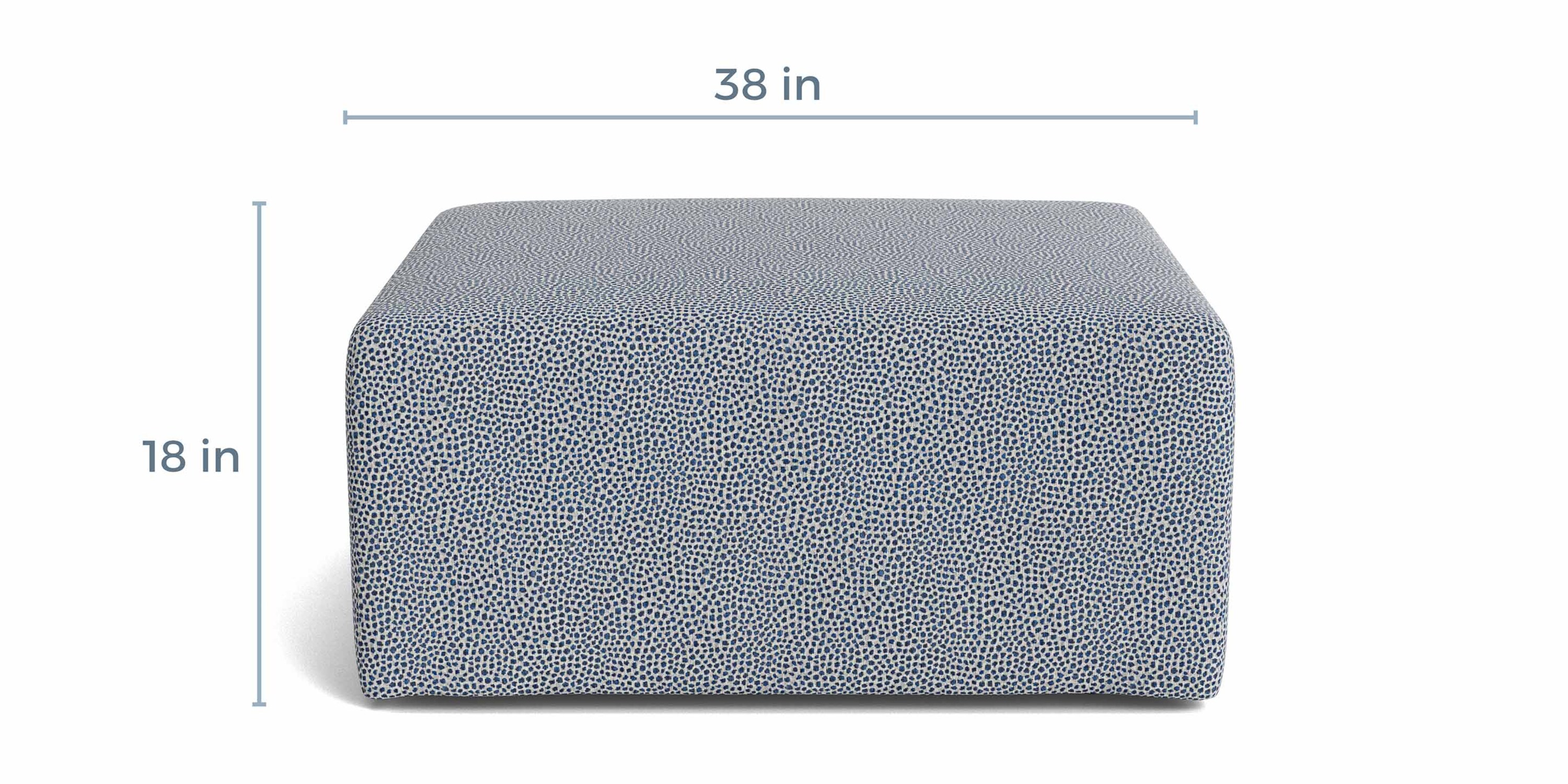 Kelly Square Ottoman | Bassett Furniture