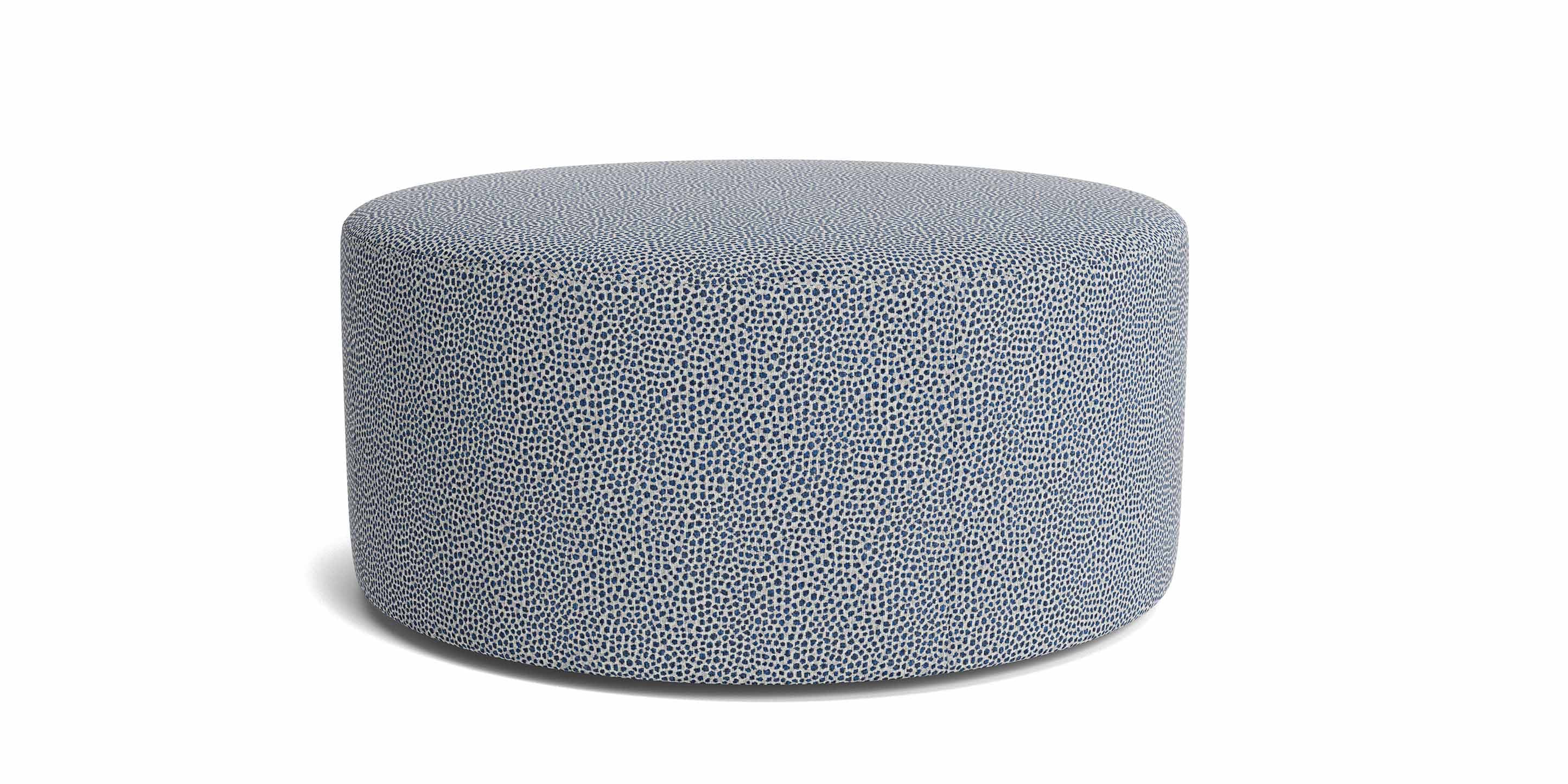 Kelly Round Ottoman | Bassett Furniture