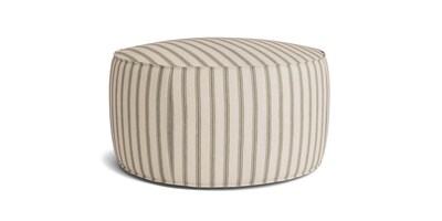 Rhonda Round Ottoman | Bassett Furniture
