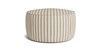 Rhonda Round Ottoman | Bassett Furniture