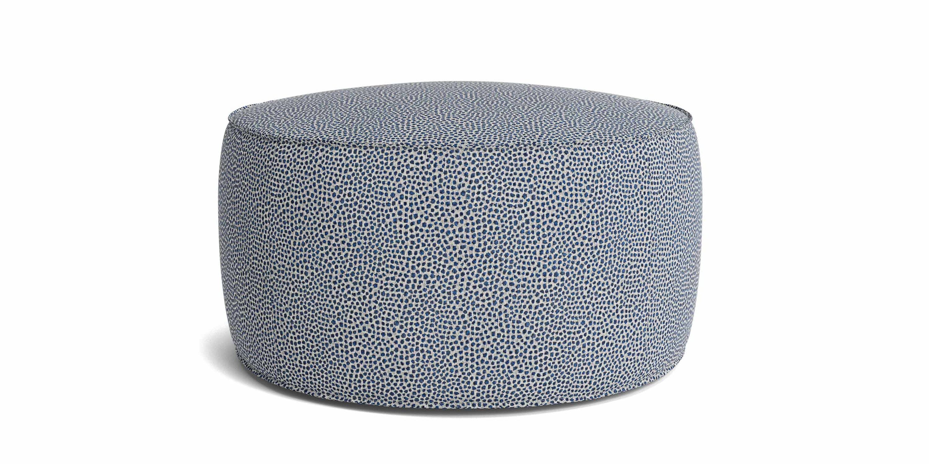 Rhonda Round Ottoman | Bassett Furniture