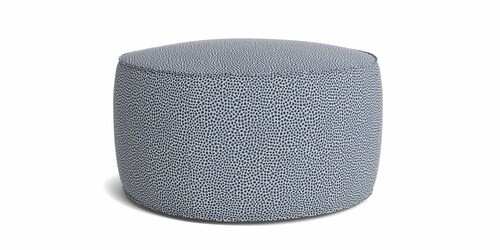 Rhonda Round Ottoman | Bassett Furniture