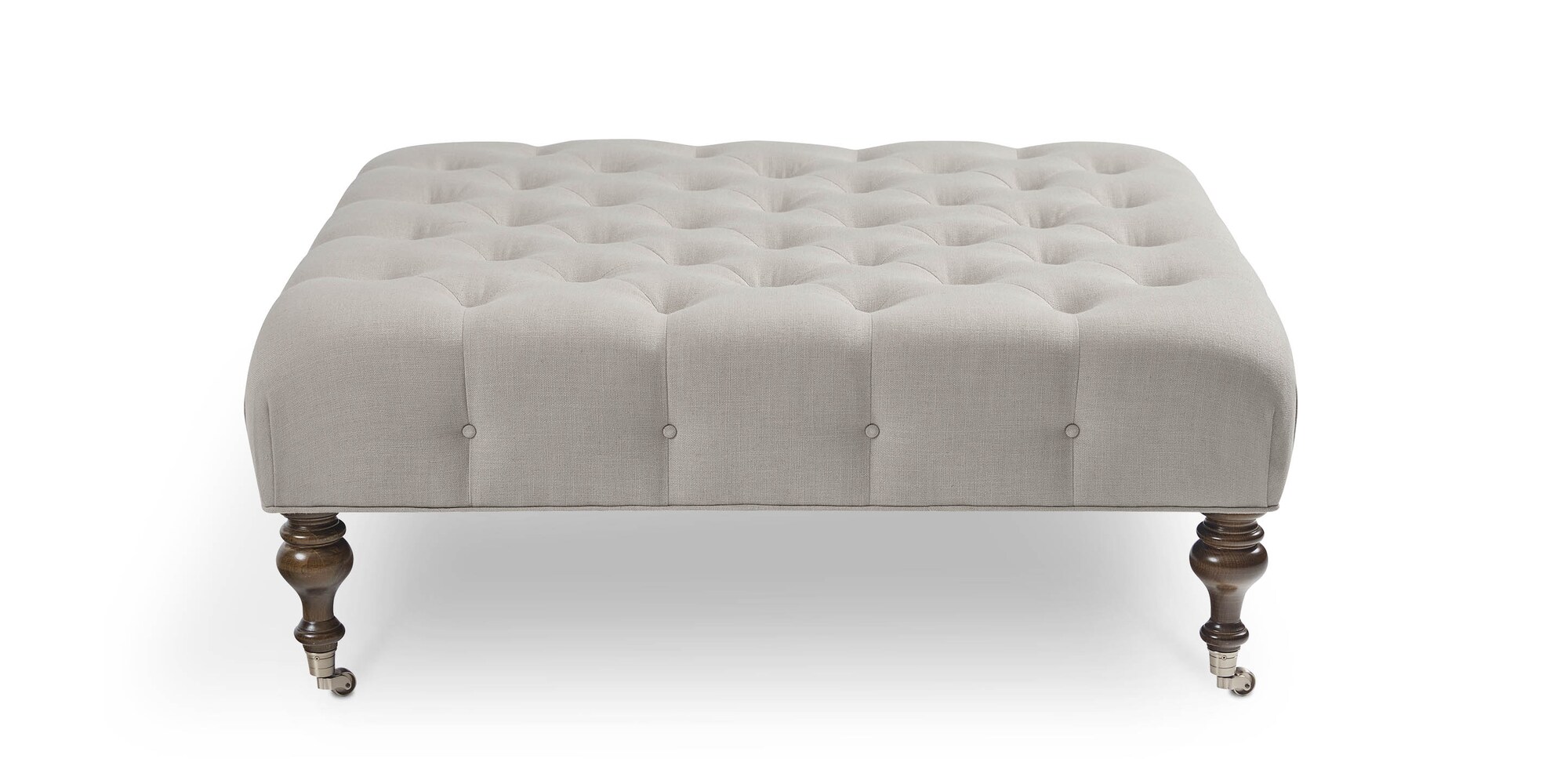 Belwood Tufted Square Ottoman | Bassett Furniture