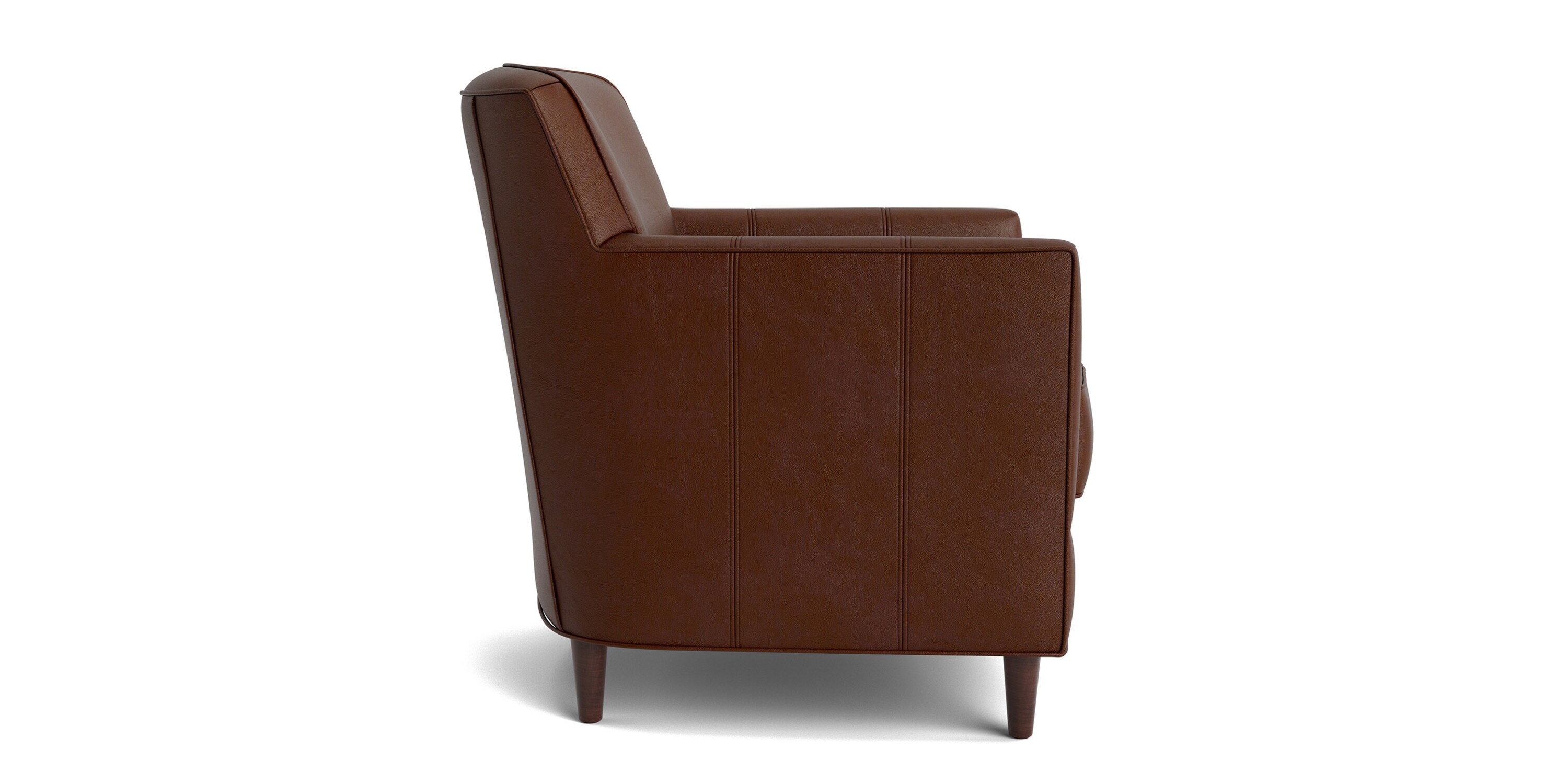 New American Living Leather Accent Chair | Bassett Furniture