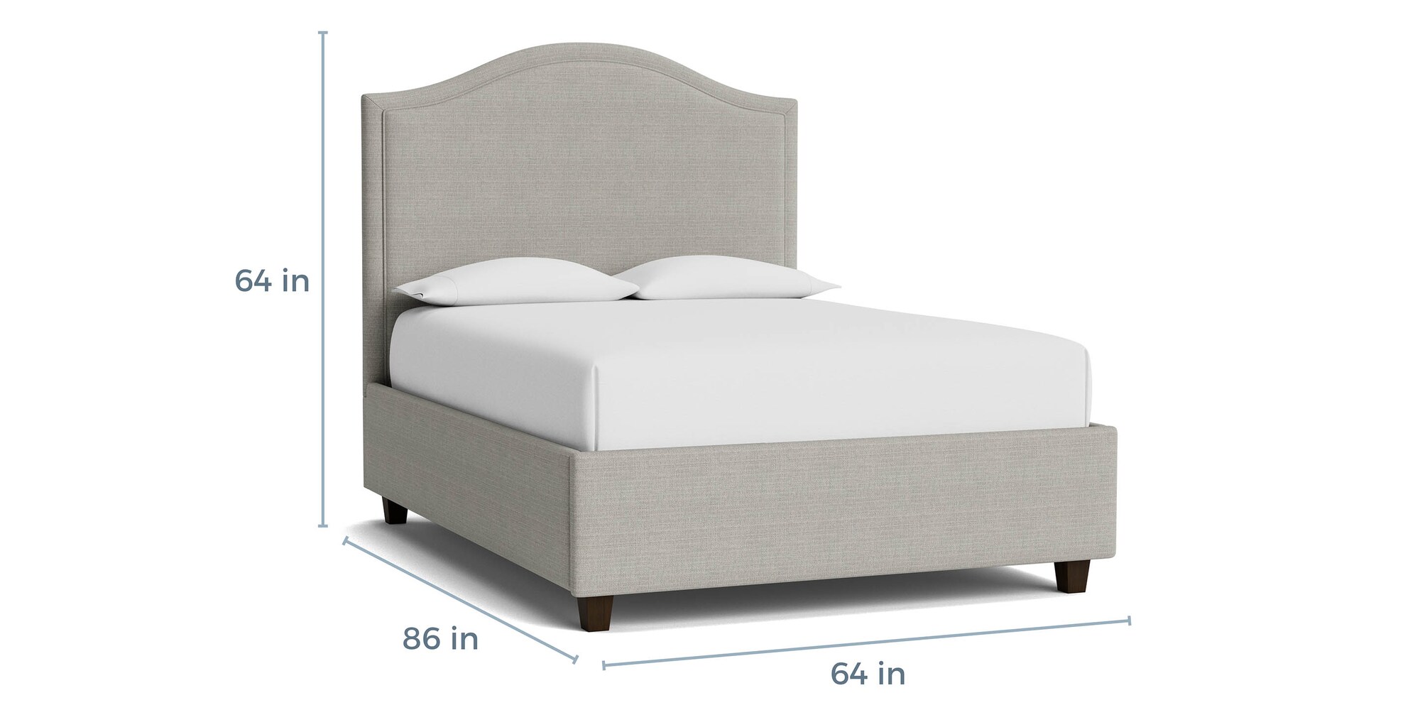 Custom Upholstered Beds | Explore Our Sizes | Bassett Furniture