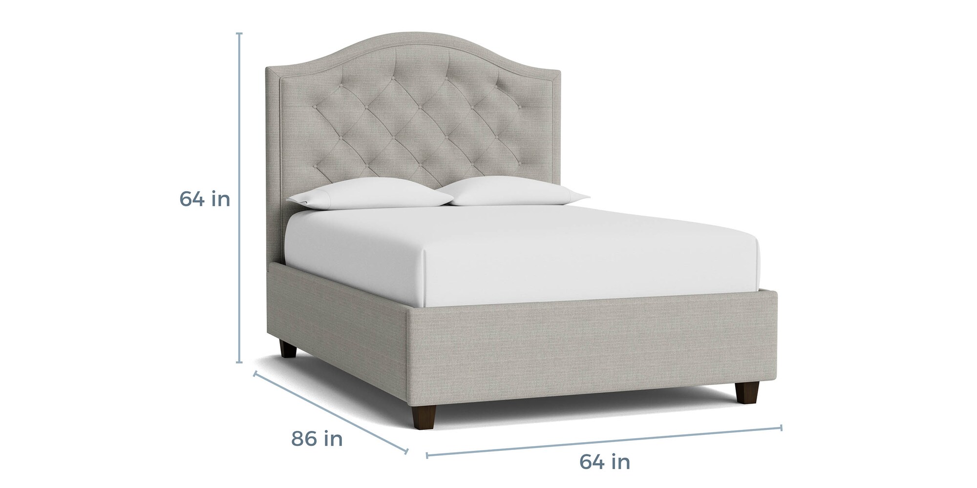 Custom Upholstered Beds | Explore Our Sizes | Bassett Furniture