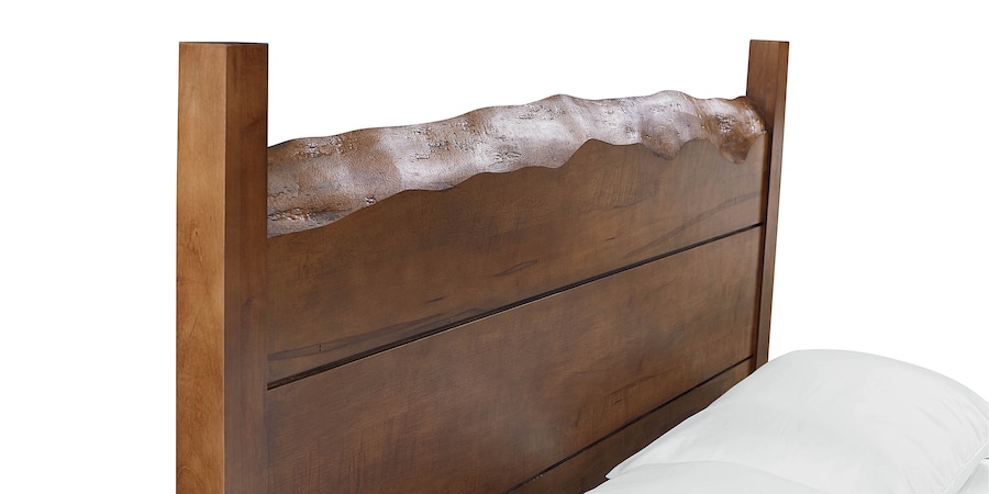 Heritage Live Edge Panel Headboard | Bassett Furniture