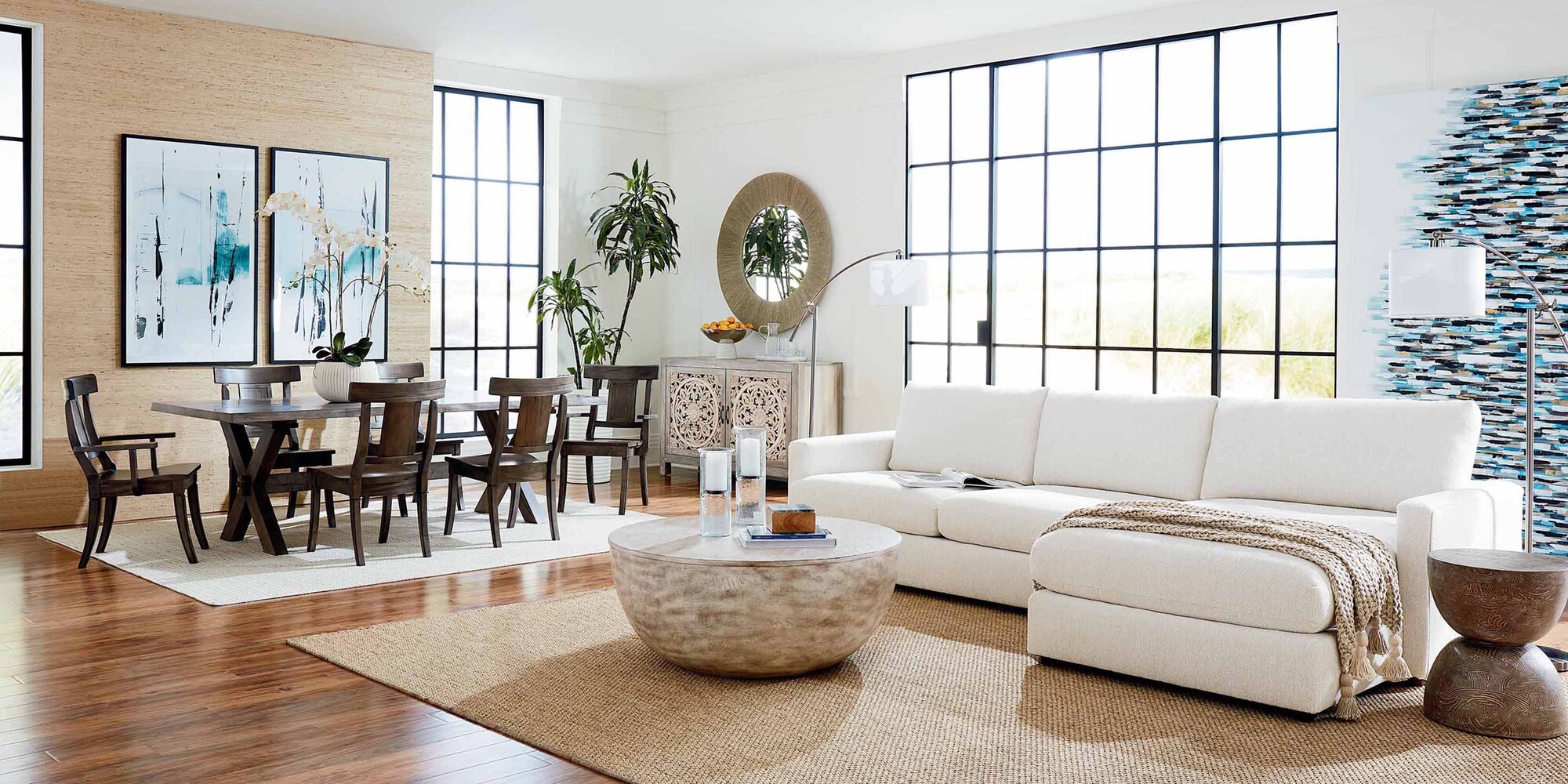 Sectional Sofas with Chaise | Custom Chaise Sectionals | Bassett Furniture