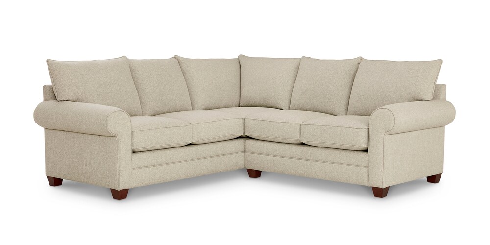 Oliver Slope Arm Sofa | Bassett Furniture