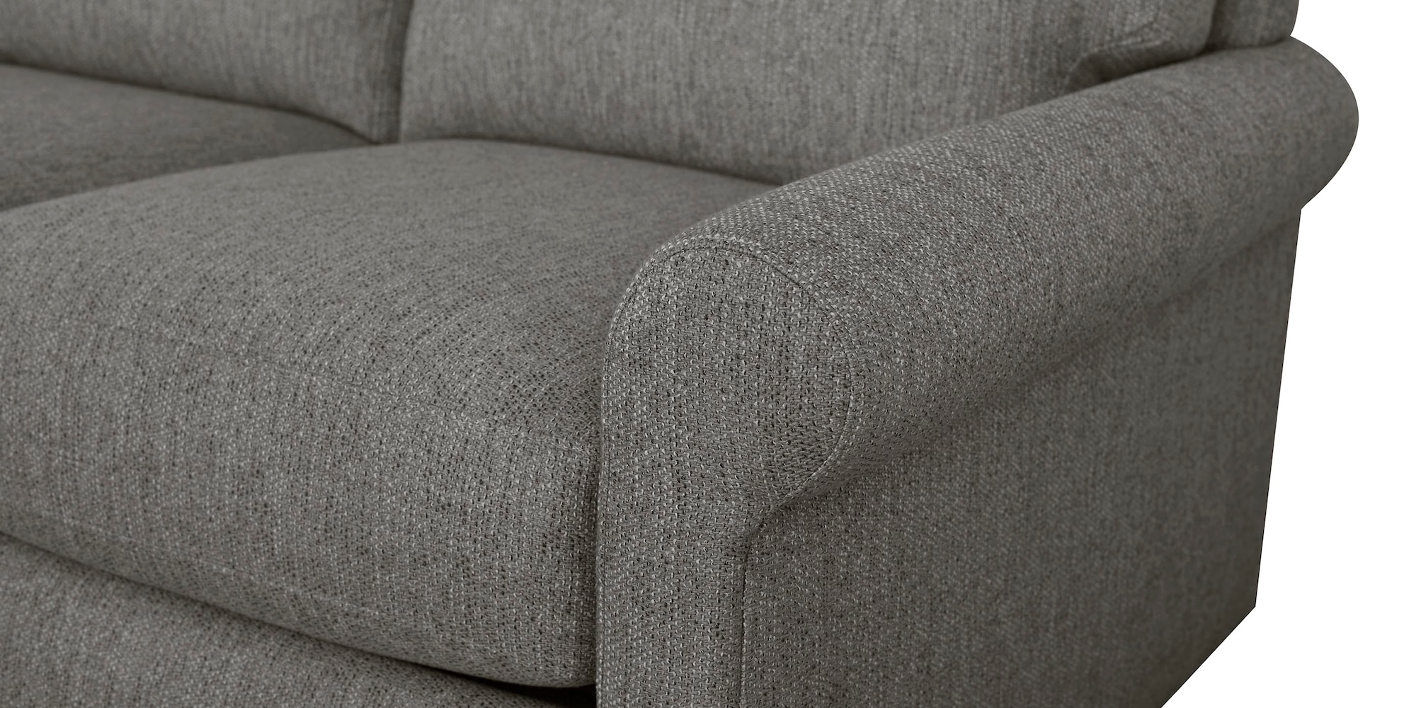 Spencer Roll Arm Loveseat | Bassett Furniture