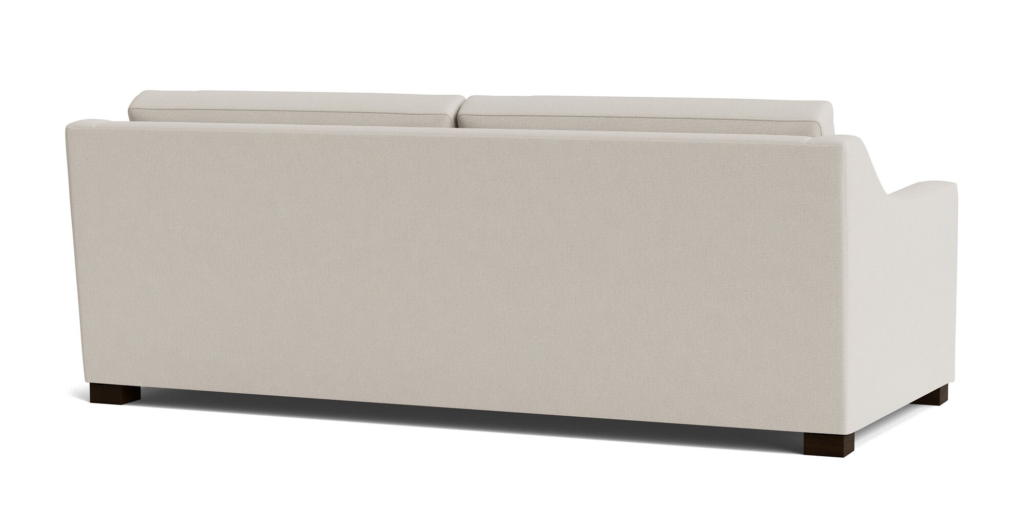 Oliver Slope Arm Bench Sofa | Bassett Furniture