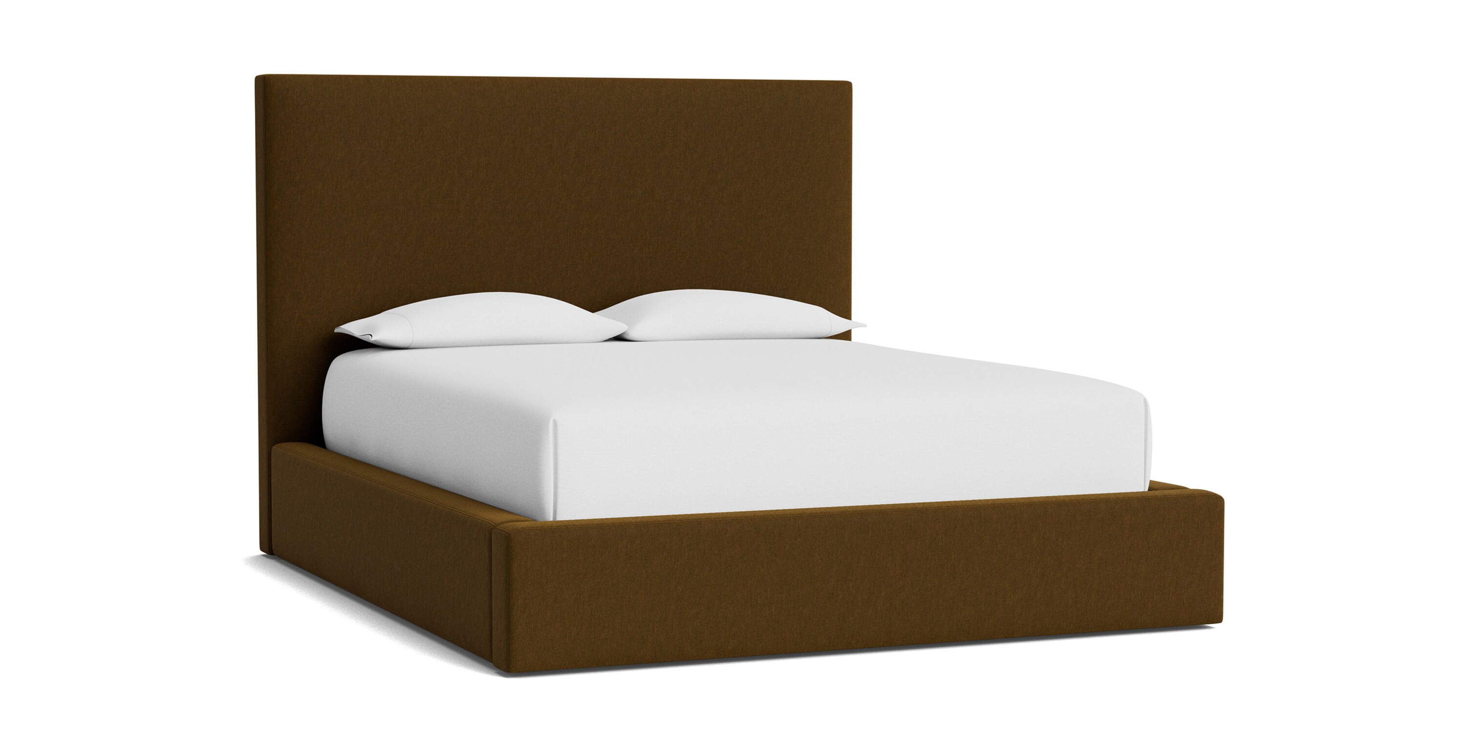 Madison Leather Upholstered Platform Bed | Bassett Furniture