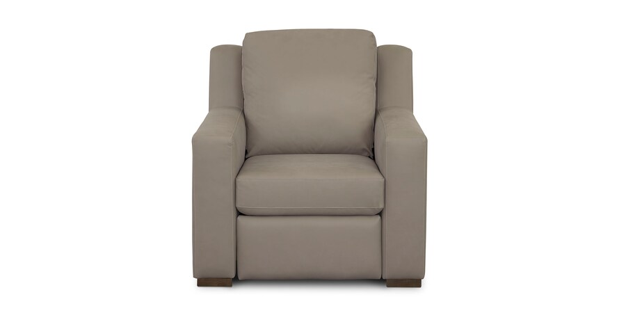 Somers Leather Track Arm Power Zero Gravity Wall Recliner | Bassett ...