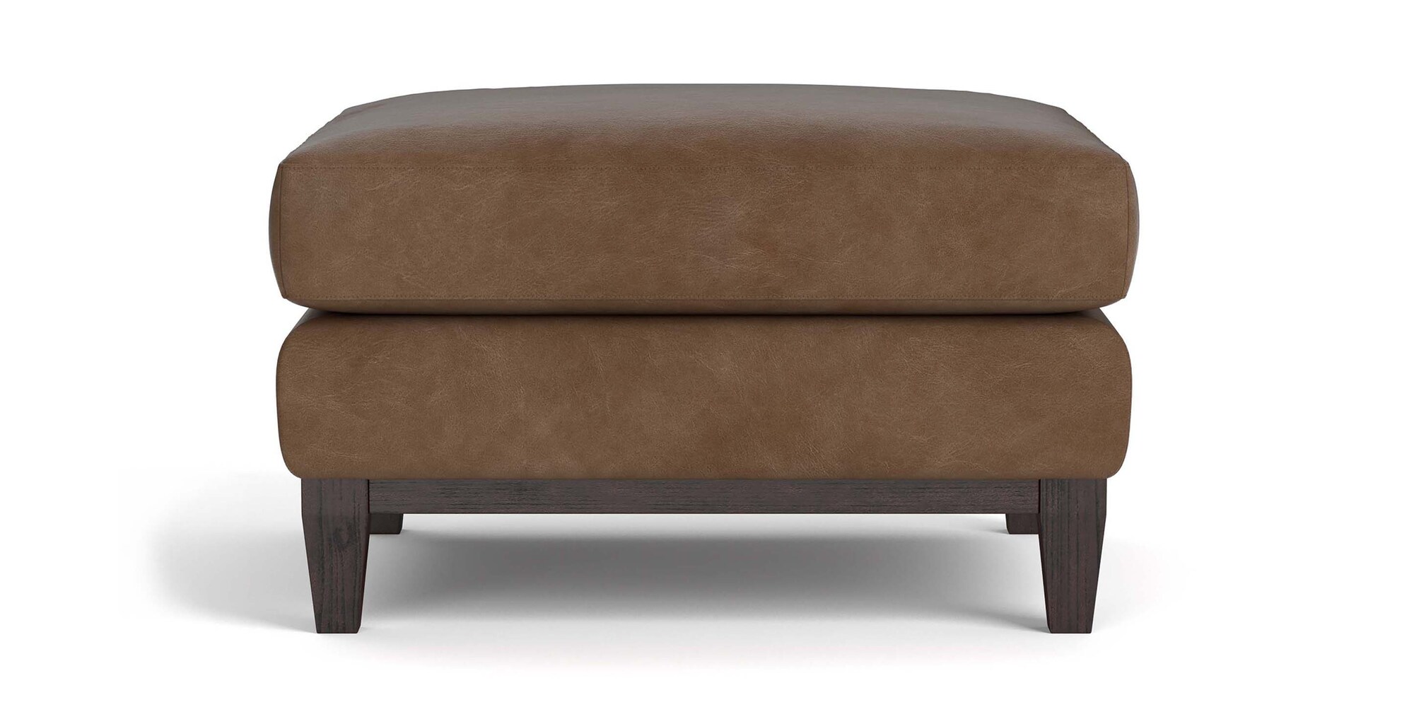 Custom Leather Ottomans | Home Living | Bassett Furniture