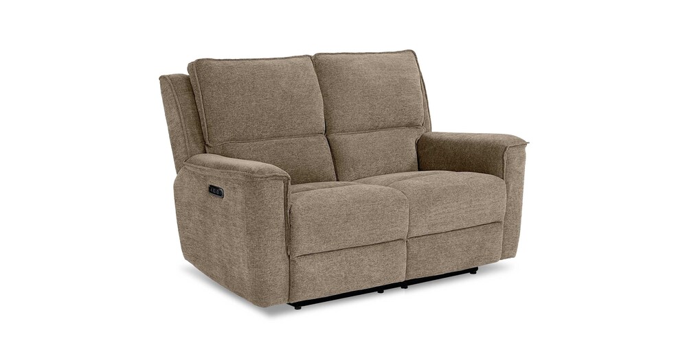 Calvin Power Reclining Loveseat | Bassett Furniture