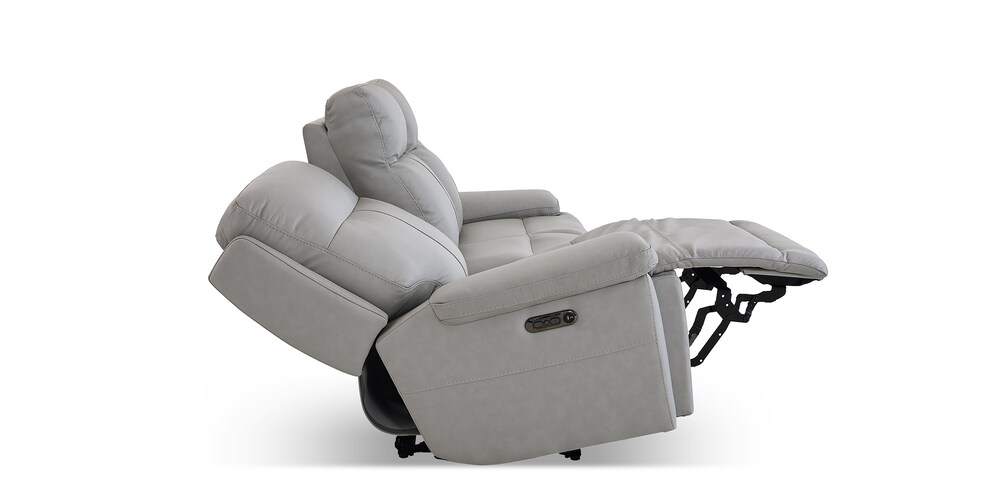 Fletcher Leather Power Reclining Sofa | Bassett Furniture