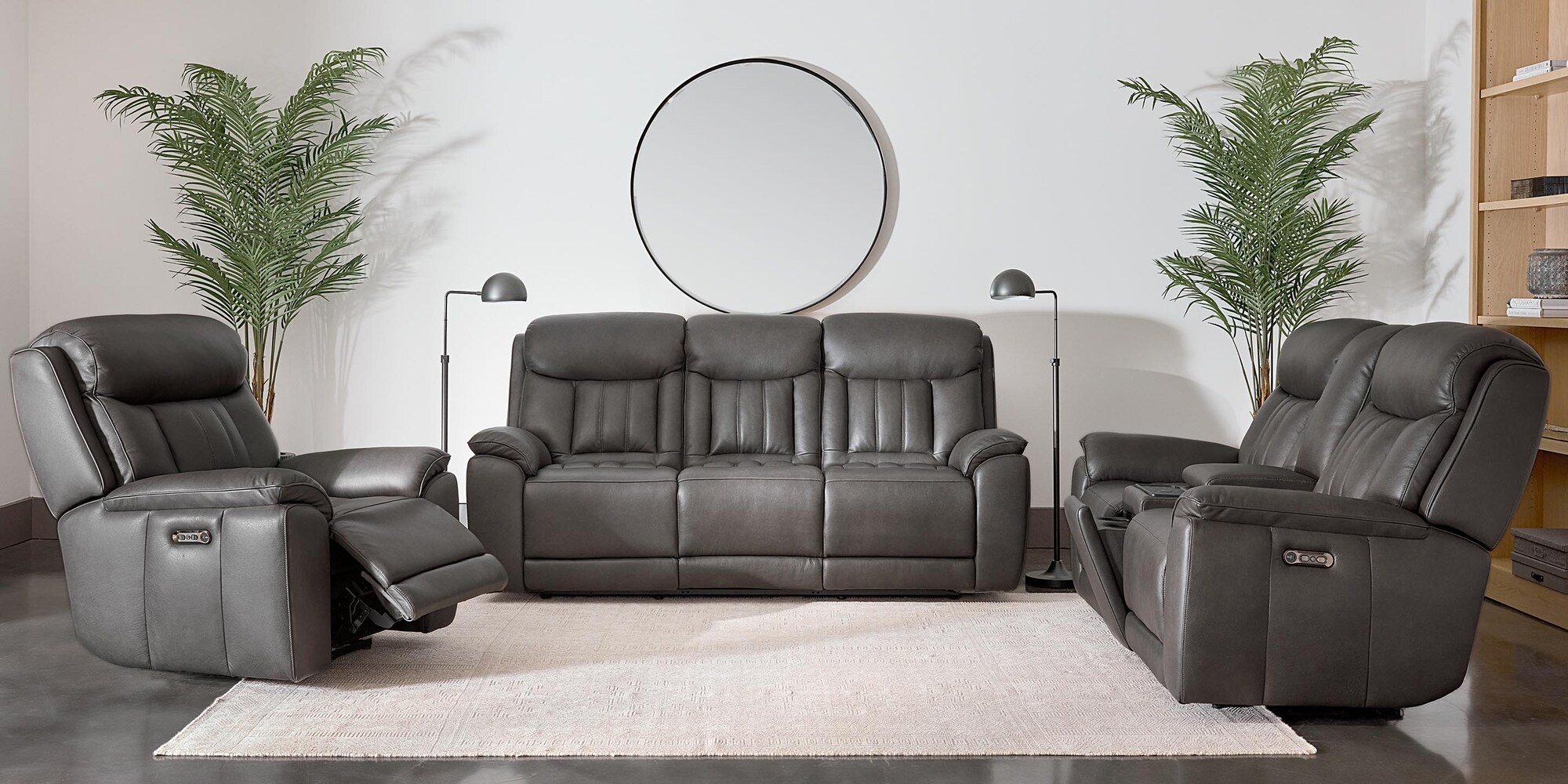 Benson Leather Zero Gravity Power Recliner | Bassett Furniture