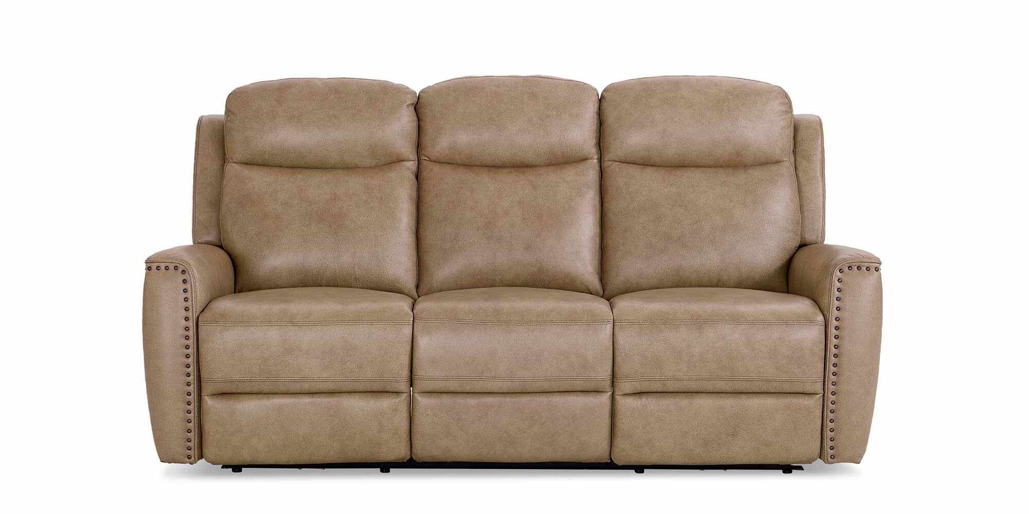Douglas Leather Power Reclining Sofa | Bassett Furniture