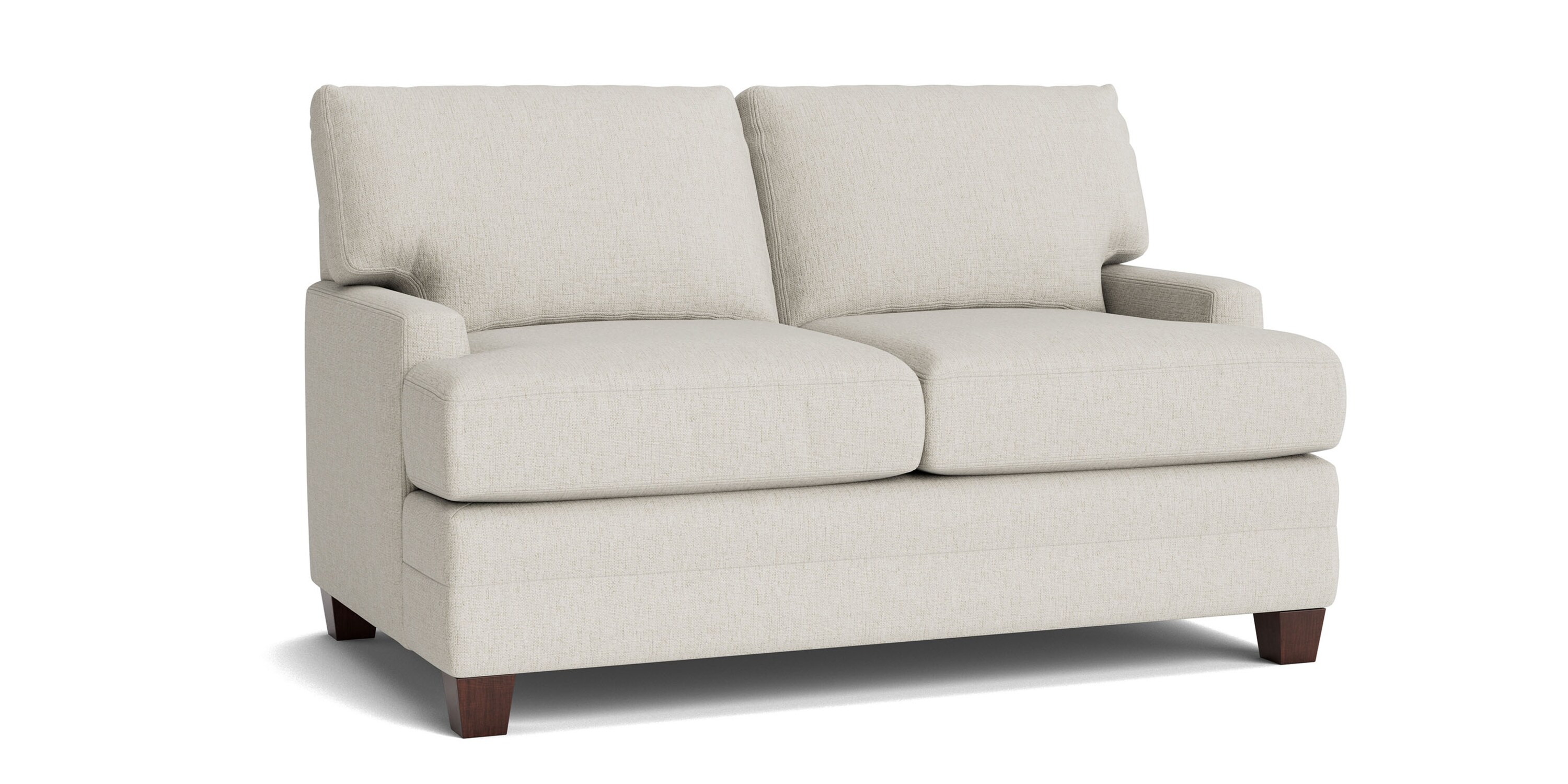 Carolina Track Arm Loveseat with T-Cushion | Bassett Furniture