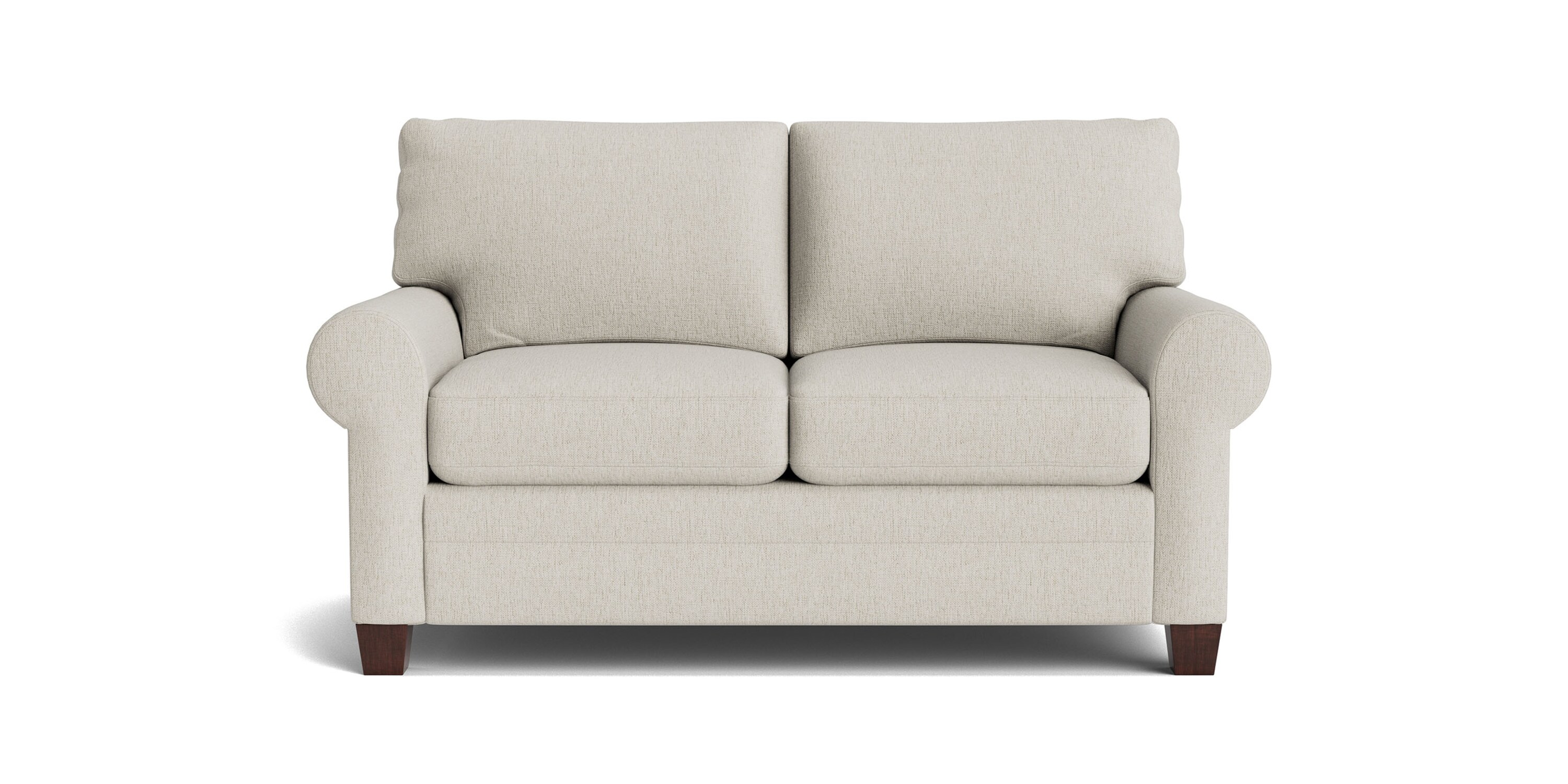 Carolina Roll Arm Loveseat | Bassett Furniture