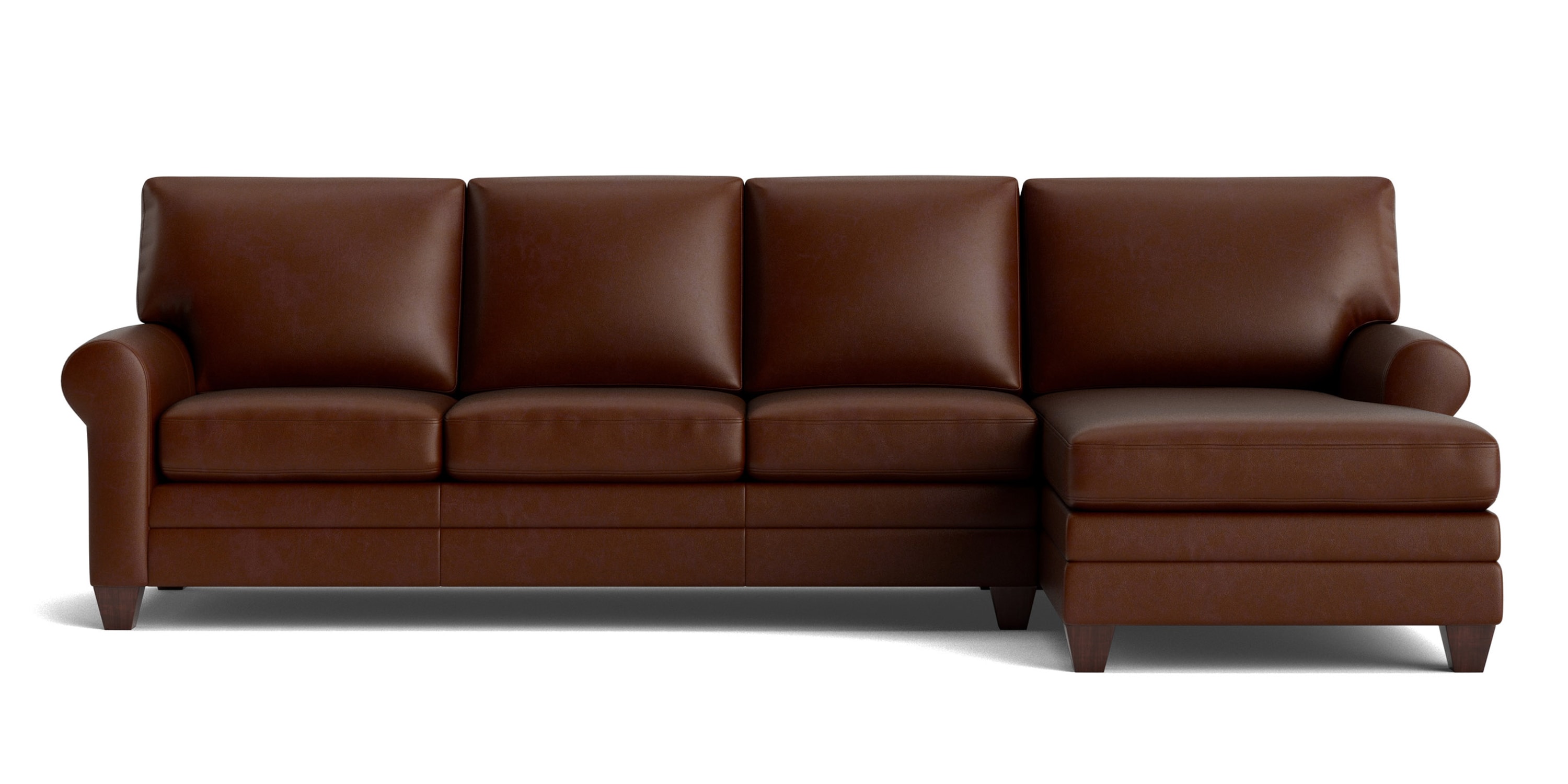 Custom Leather Sectionals | Luxurious Leather Sectional Sofas | Bassett ...