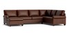 Custom Leather Sectionals | Luxurious Leather Sectional Sofas | Bassett ...
