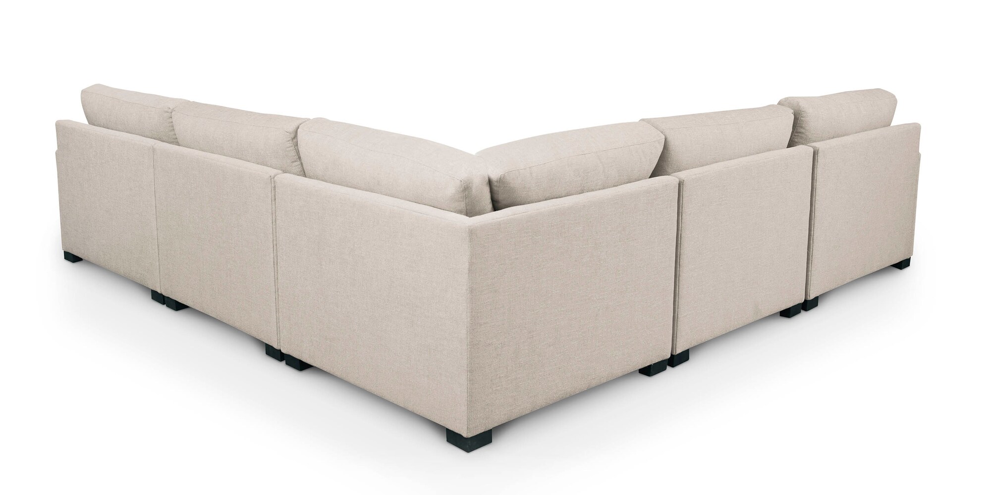 Colby Thin Track Arm Modular L-Shaped Sectional | Bassett Furniture