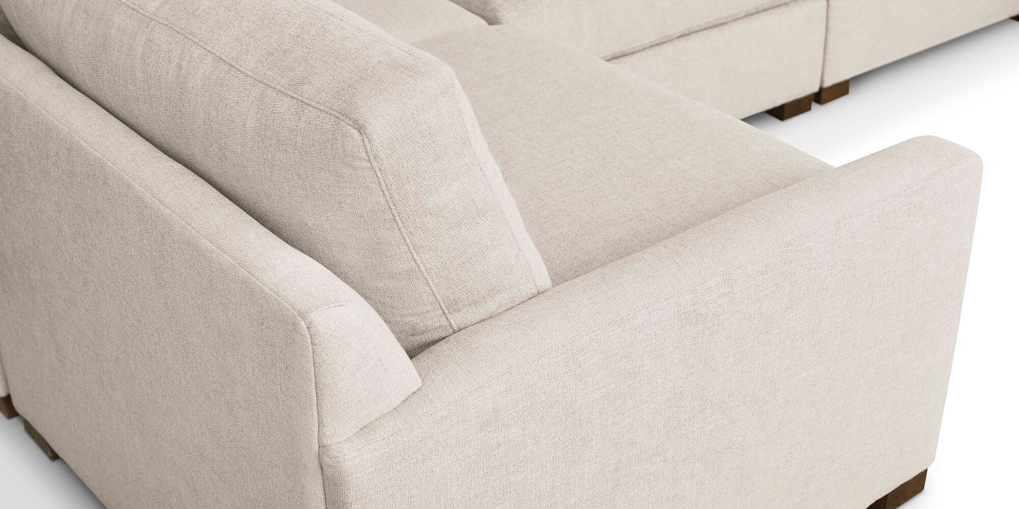 Colby Thin Track Arm Modular L-Shaped Sectional | Bassett Furniture
