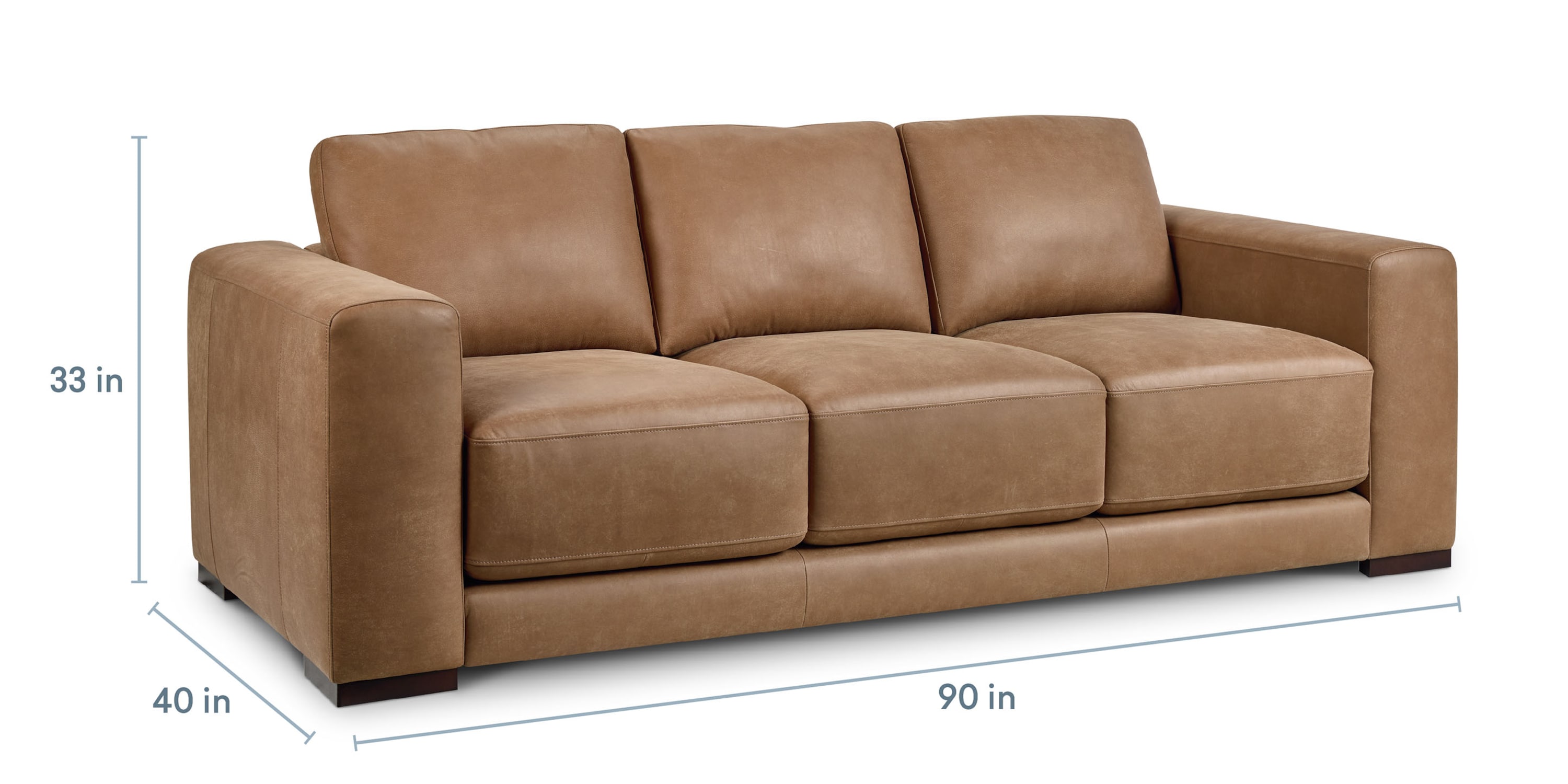 Cabo Leather Sofa | Bassett Furniture