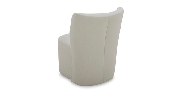 Reed Upholstered Dining Chair with Casters | Bassett Furniture
