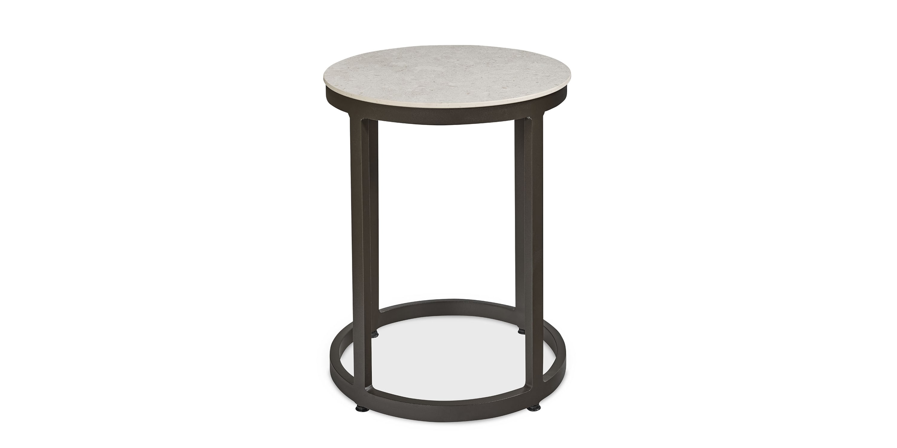 Glavin Outdoor Round End Table | Bassett Furniture