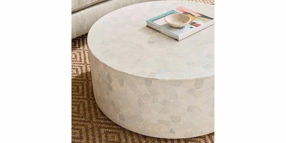Corsica Indoor + Outdoor Round Cocktail Table | Bassett Furniture