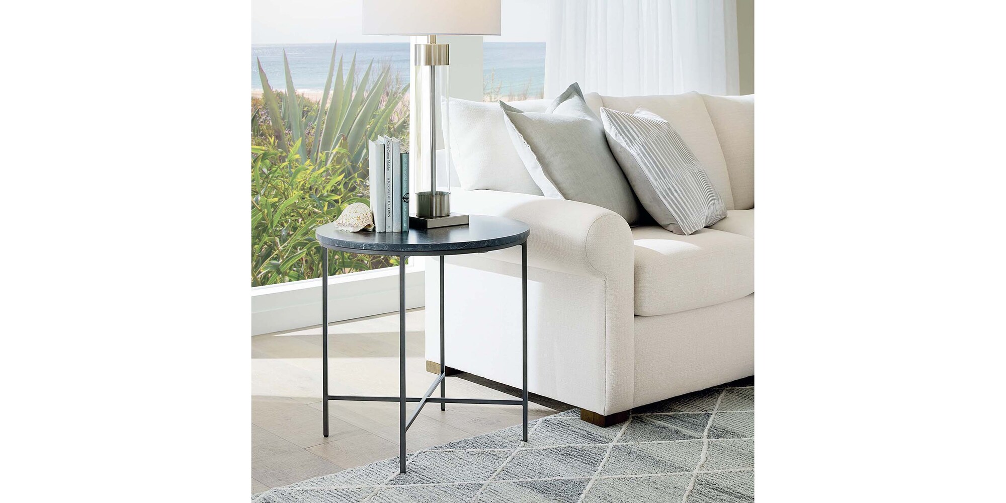 Halifax Round End Table | Bassett Furniture