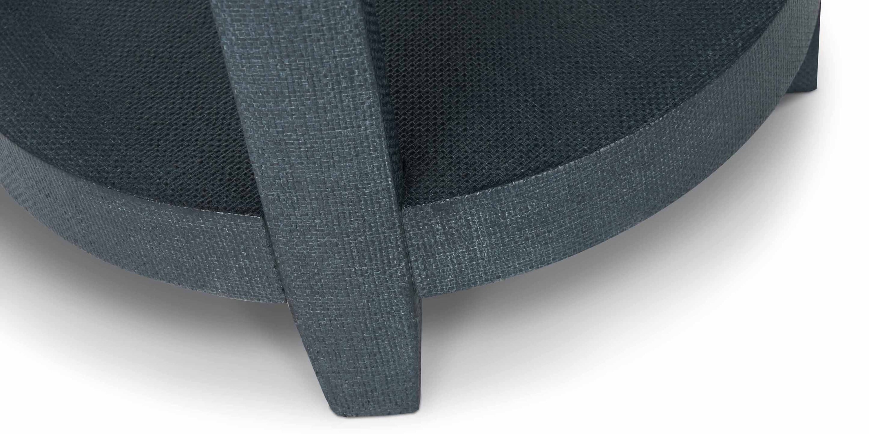 Ventura Raffia Round Lamp Table | Bassett Furniture