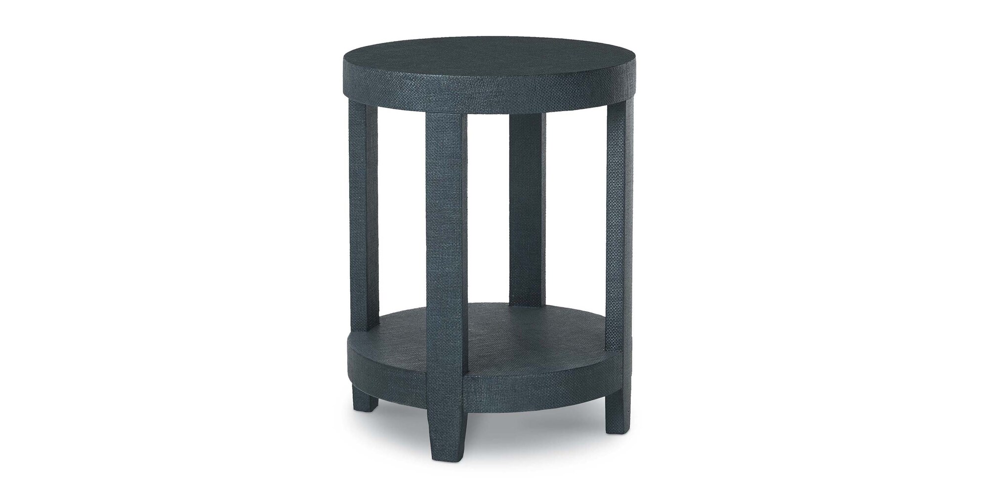 Ventura Raffia Round Lamp Table | Bassett Furniture