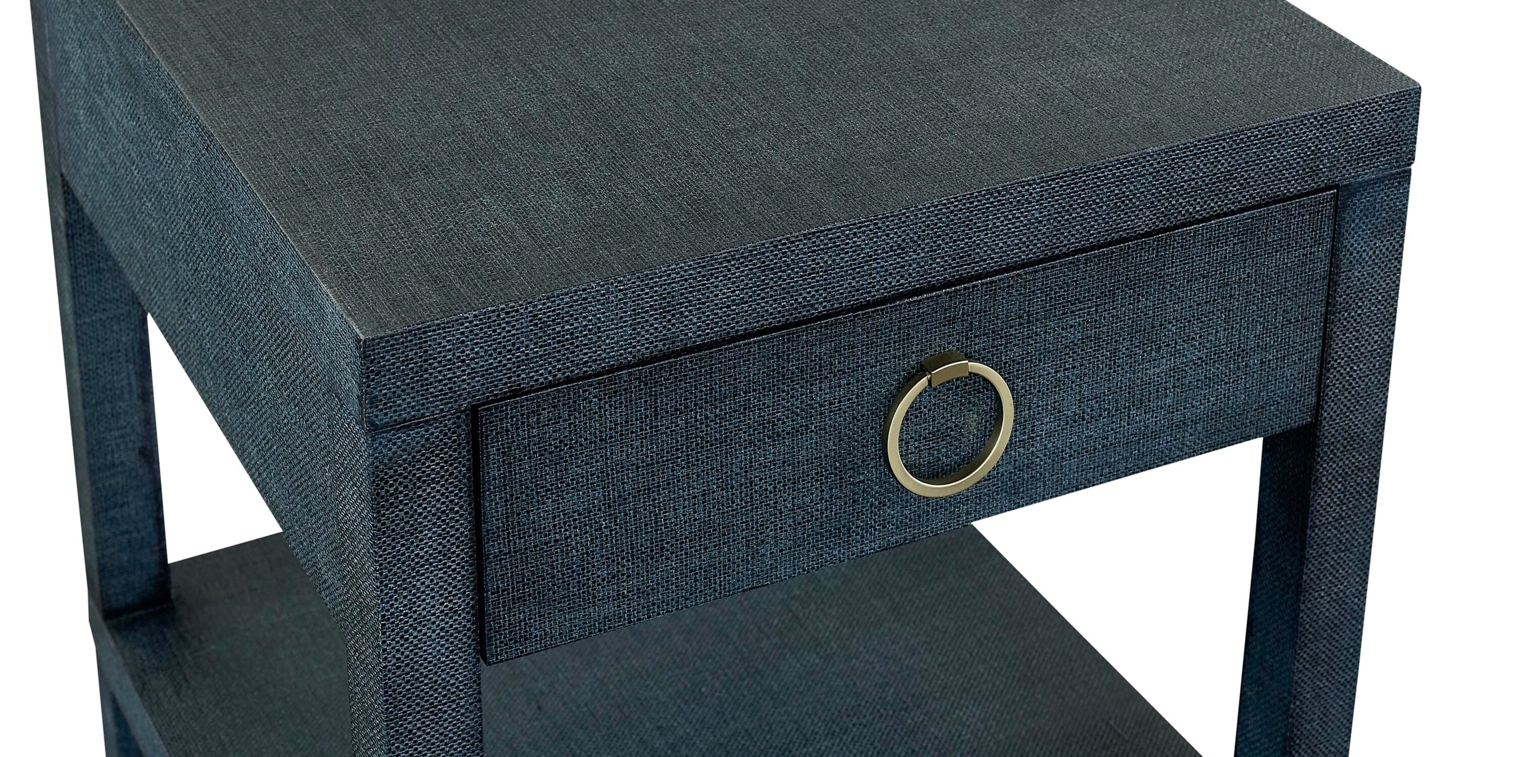 Ventura Raffia End Table | Bassett Furniture