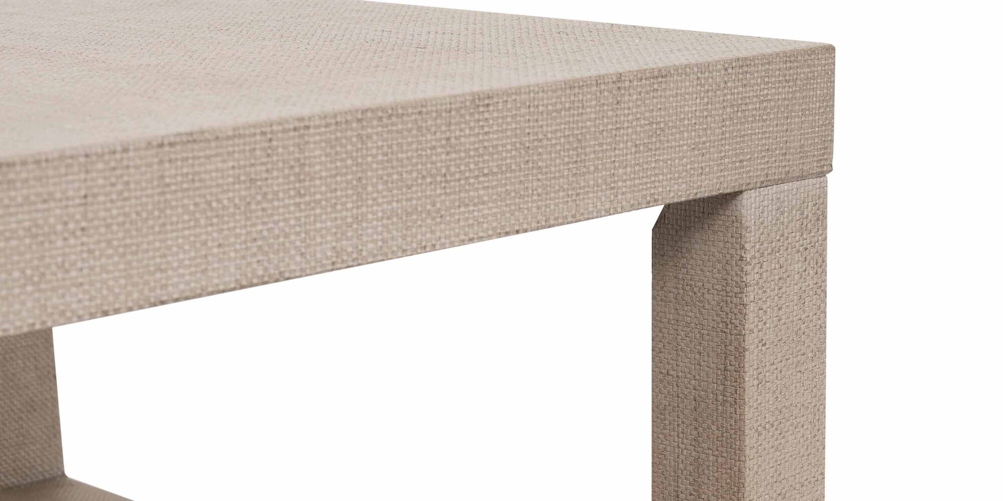 Ventura Raffia Rectangle Cocktail Table | Bassett Furniture