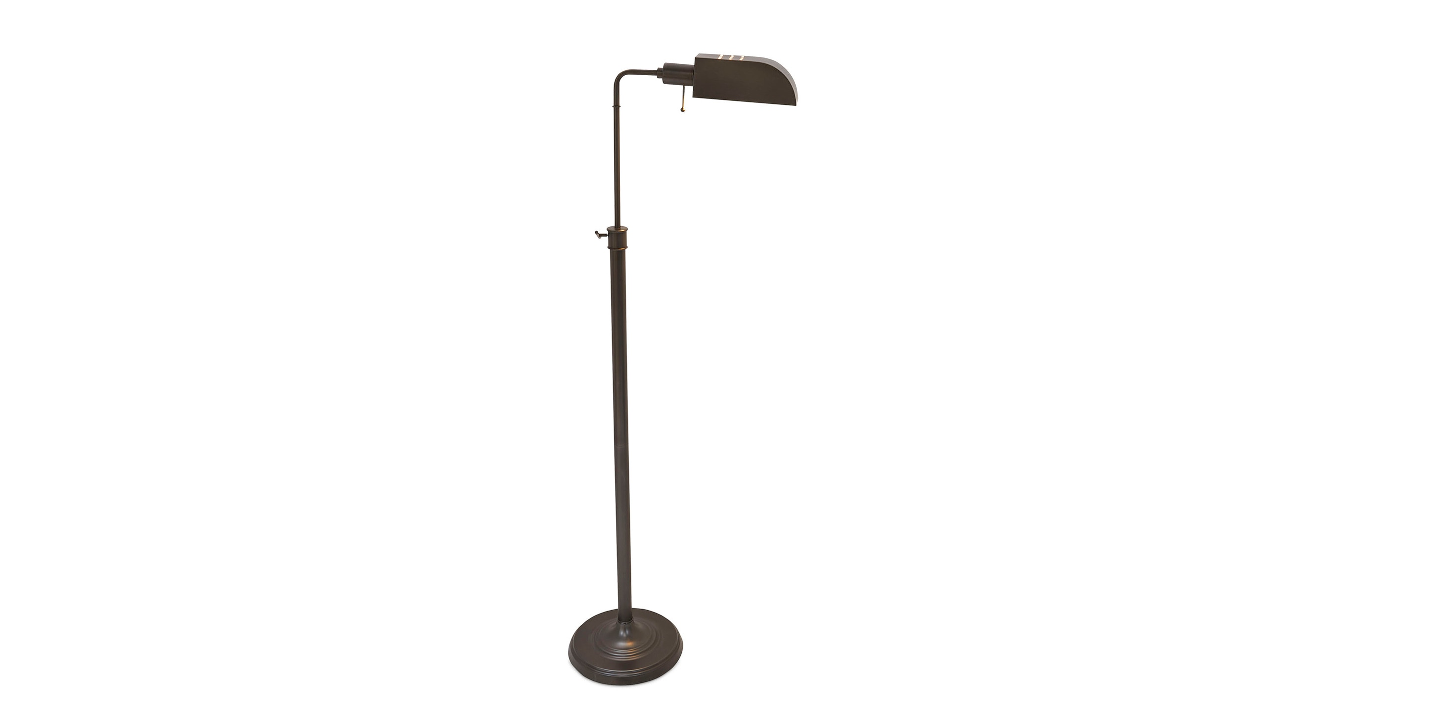 Simone Dark Bronze Floor Lamp | Bassett Furniture