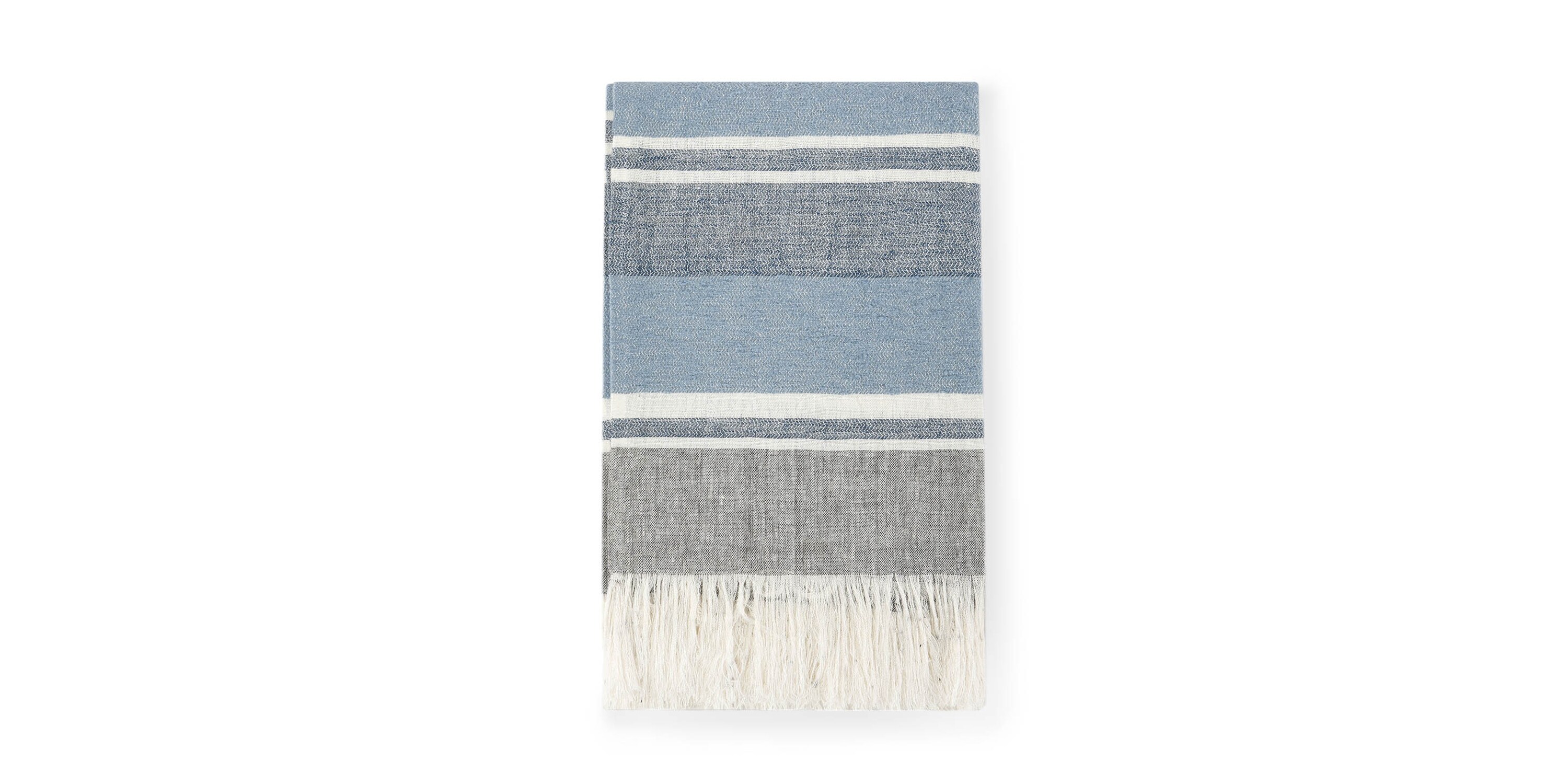 Lima Capri Blue Throw | Bassett Furniture