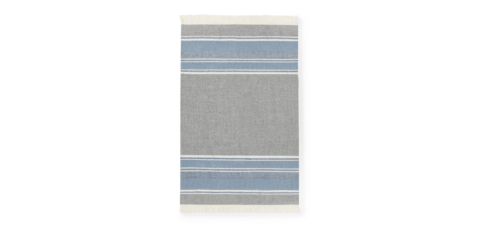Lima Capri Blue Throw | Bassett Furniture
