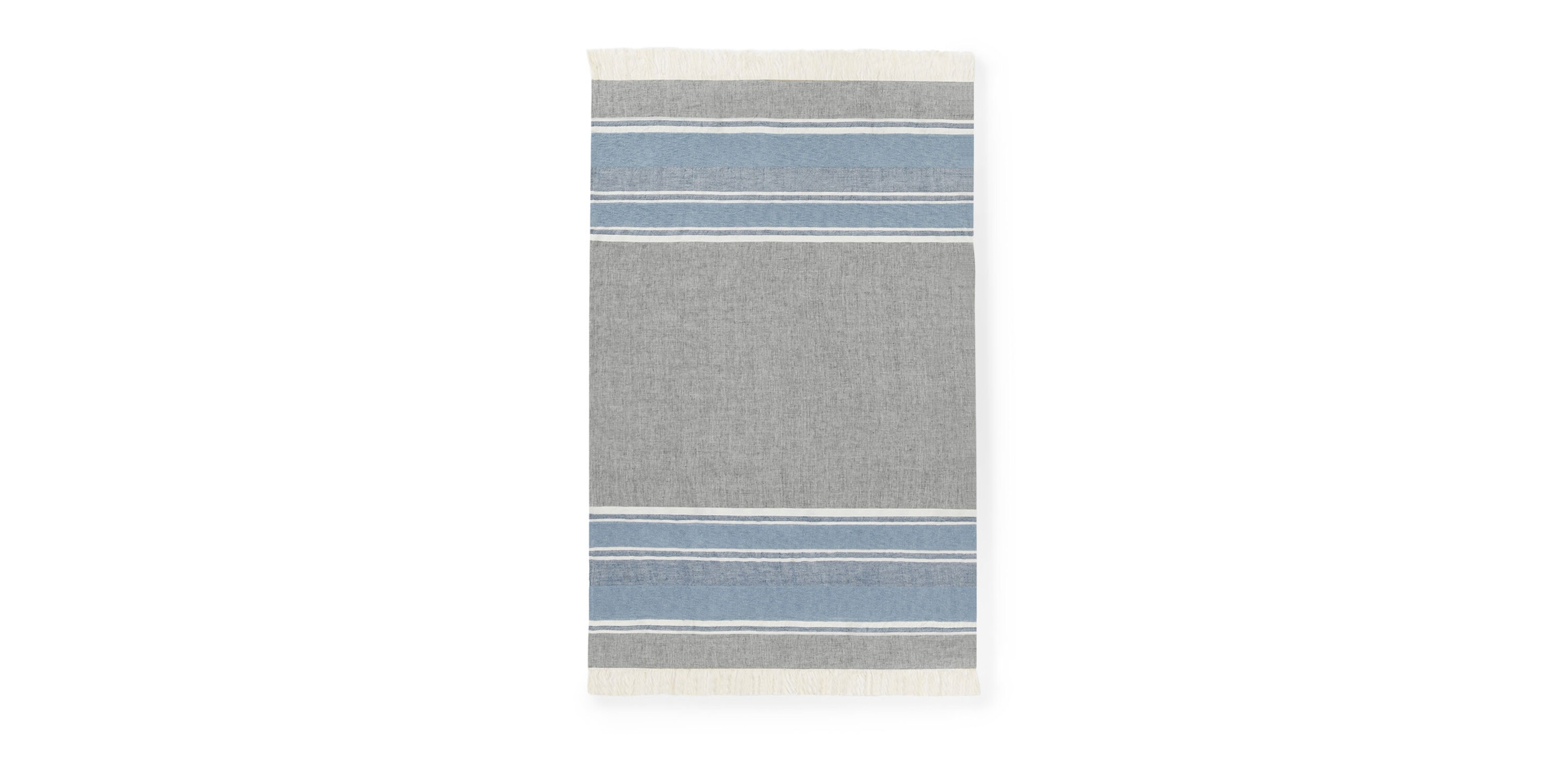Lima Capri Blue Throw | Bassett Furniture
