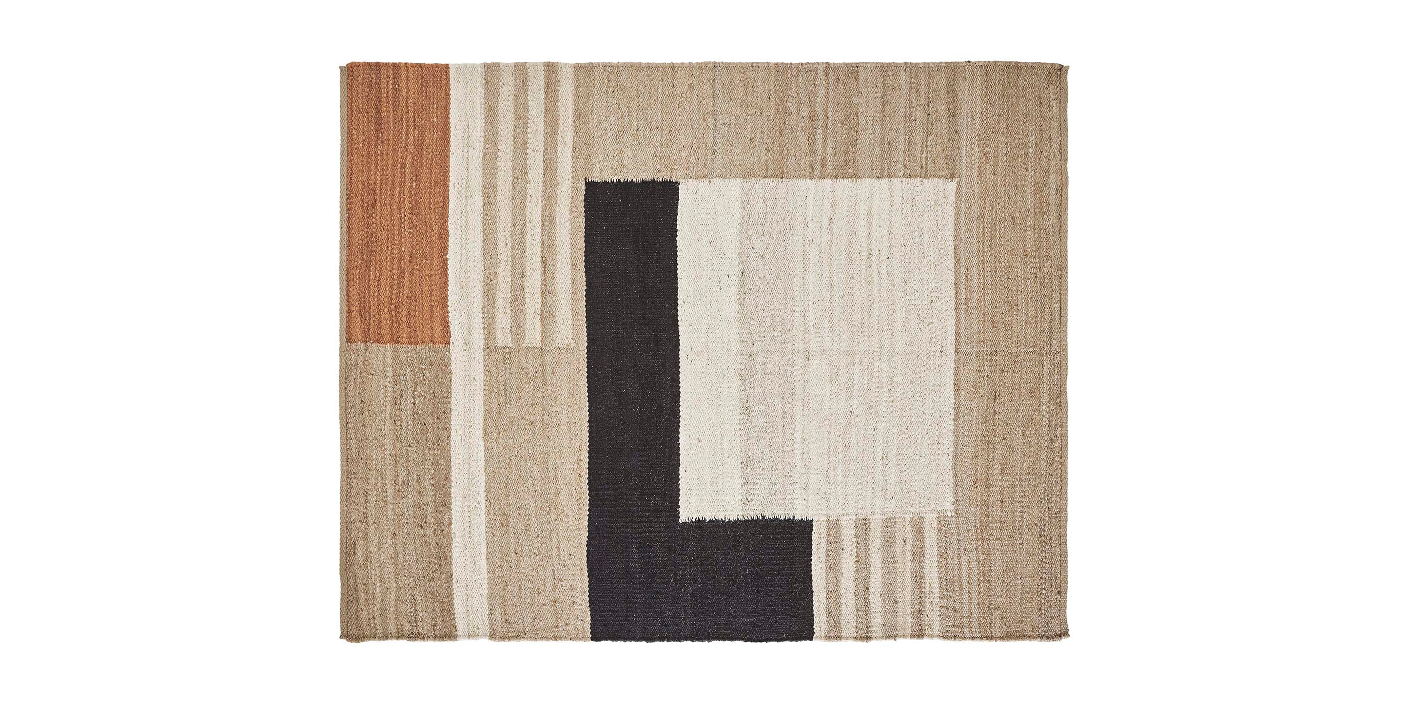 Benjamin Colorblock Rug | Bassett Furniture