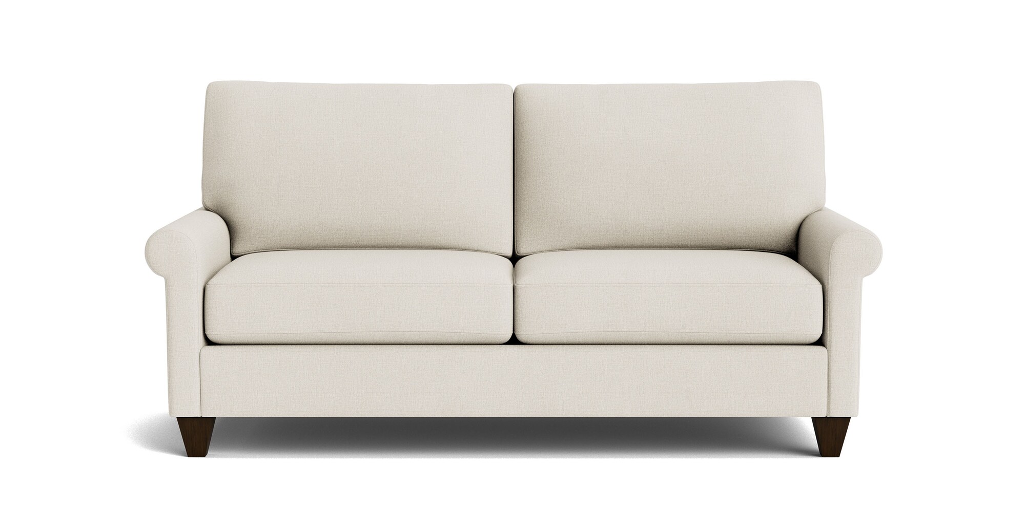 True Custom® Roll Arm Studio Sofa | Bassett Furniture