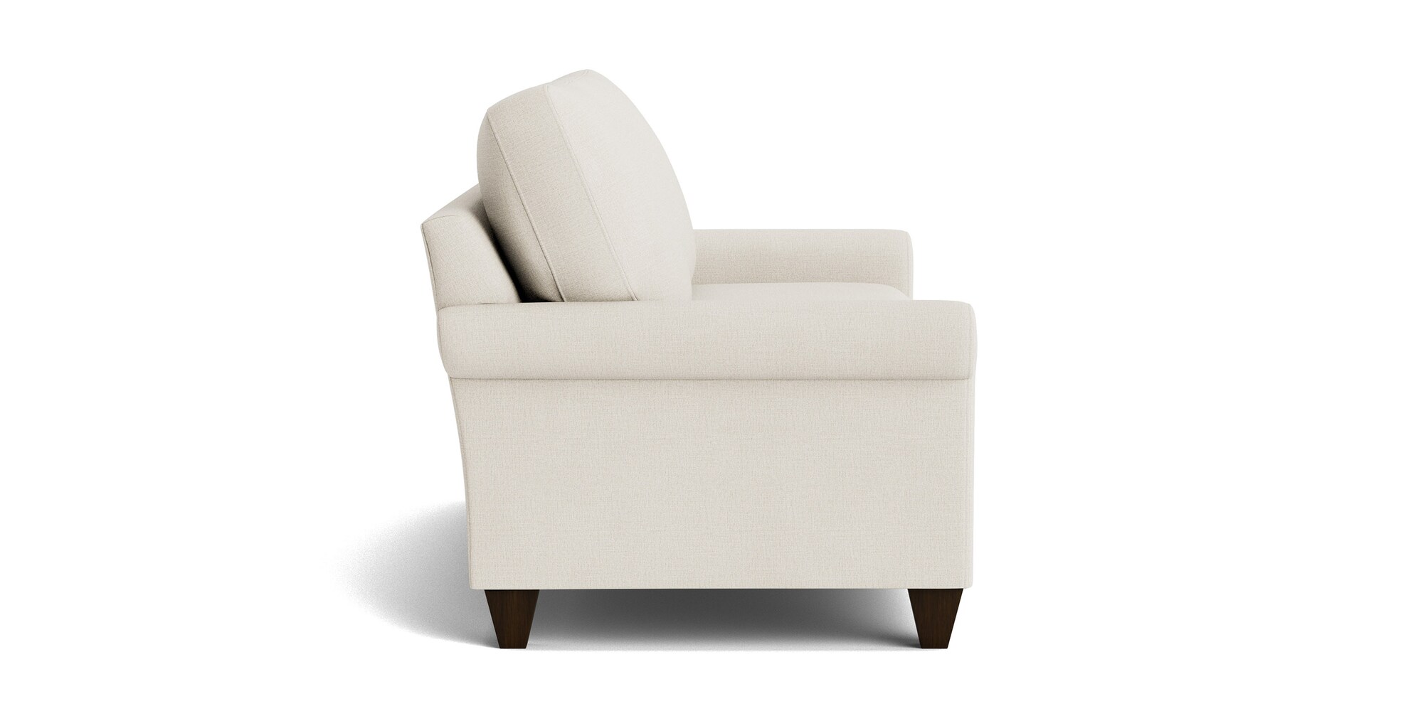 True Custom® Roll Arm Studio Sofa | Bassett Furniture