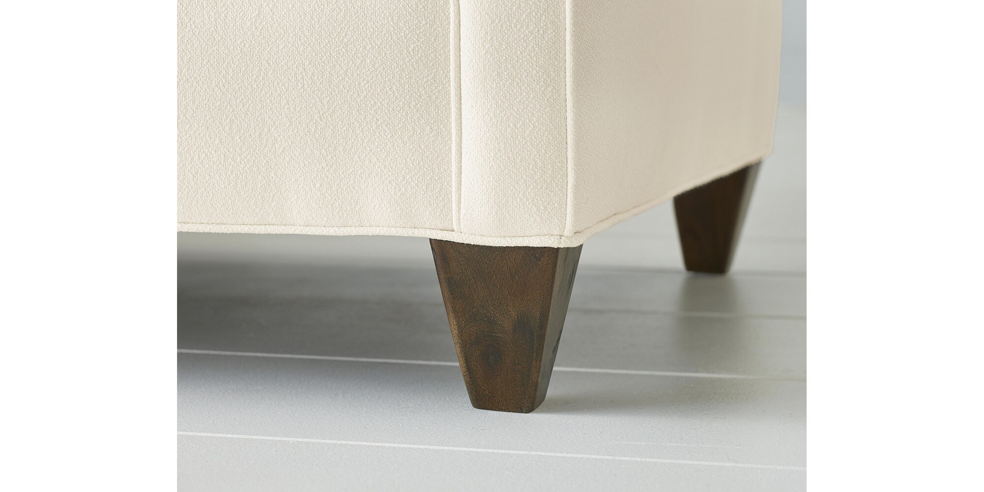 True Custom® Large Track Arm Studio Sofa | Bassett Furniture